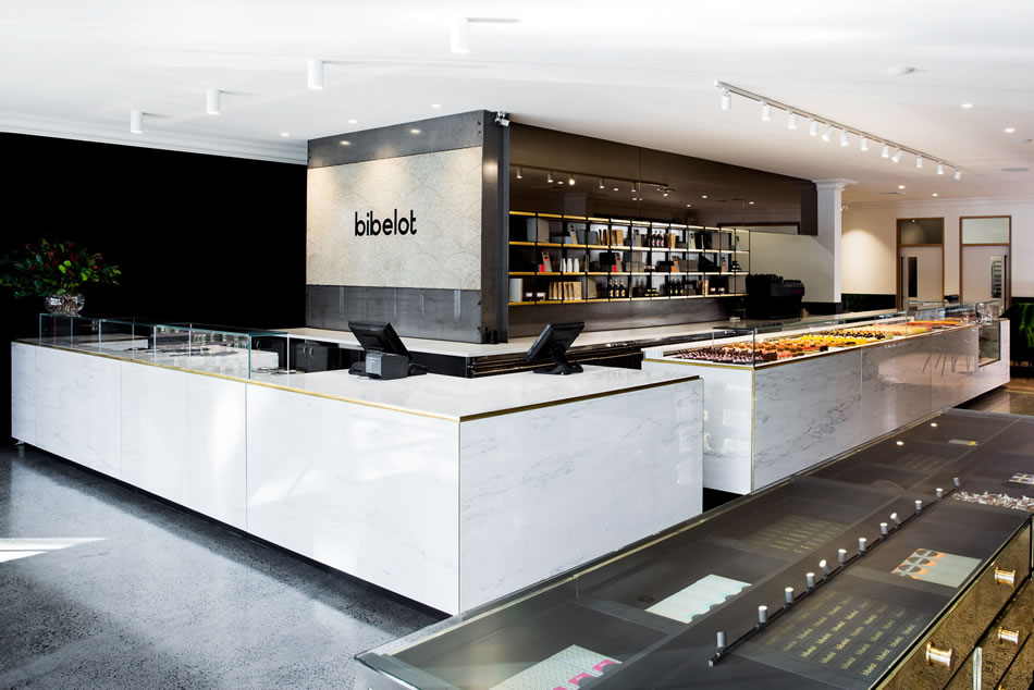 Shopfitting Bibelot Pastry Shop, Ice-cream Parlor, Bar, Chocolate Shop ...