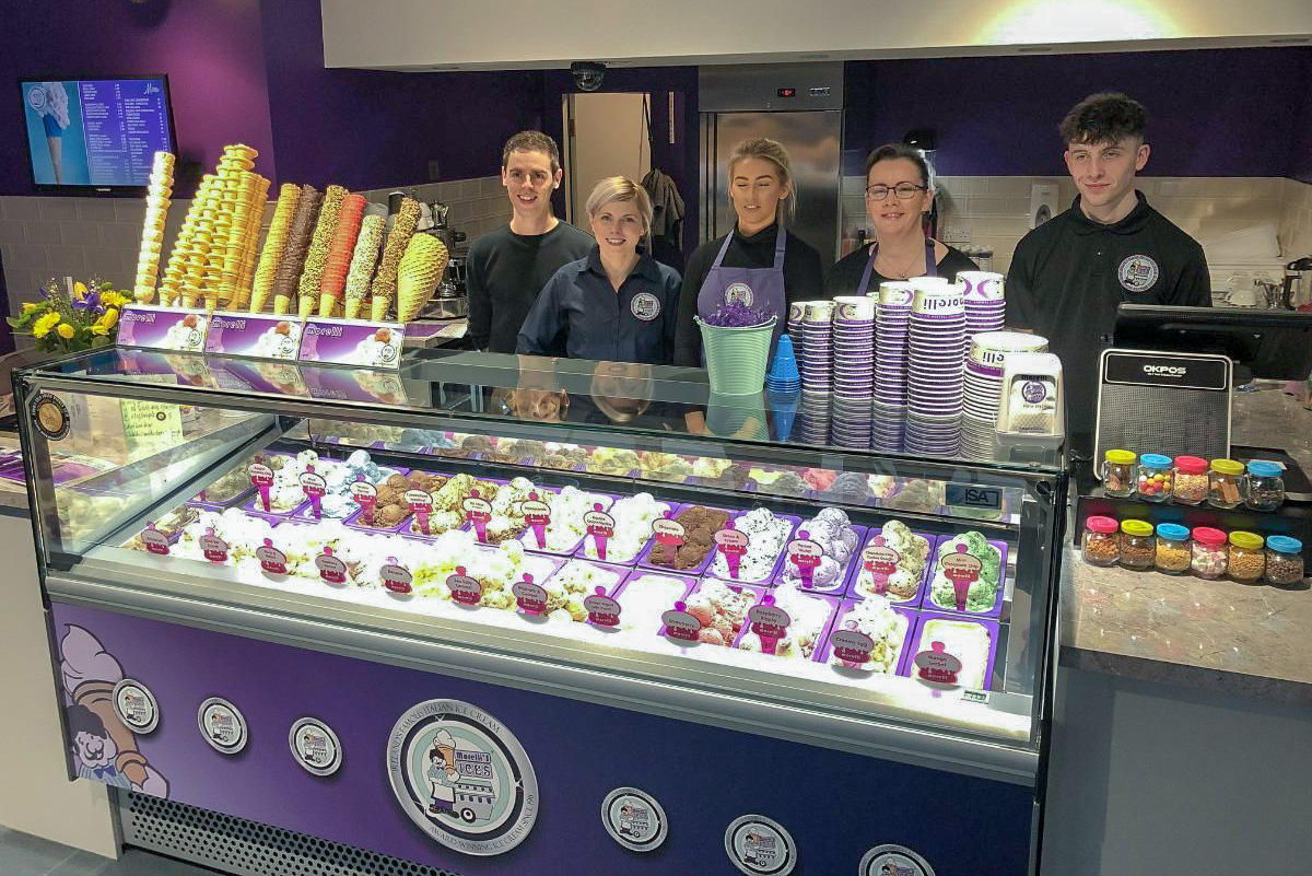 Shopfitting Morelli Ice Cream Ice-Cream Parlor Magherafelt Northern ...