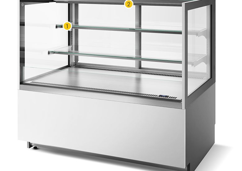 Multi-Purpose Display Cabinet MTN80 | Semi-finished Products Abaco | ISA