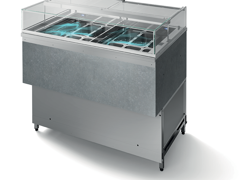 Ice cream display case DLT80 | Semi-finished Products Abaco | ISA