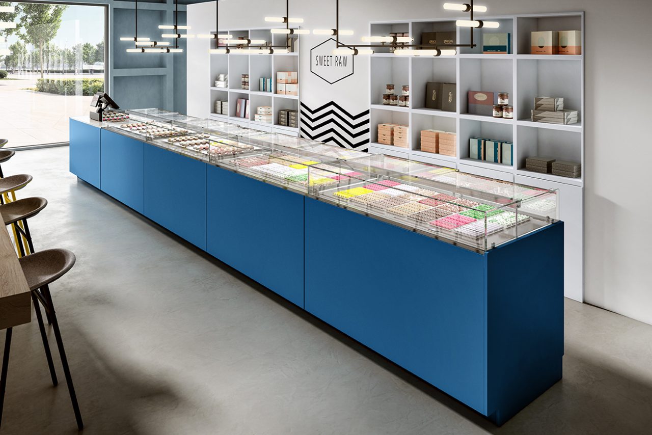 Built-in Refrigerated Display Cases, Functions | Abaco Semi-finished ...
